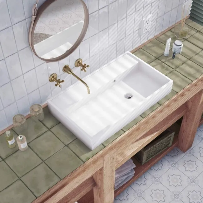 Splendours White Tile 75x150 | Splendour Tiles